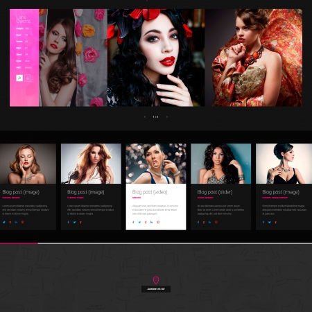 Models Agency – Models Portfolio HTML Template