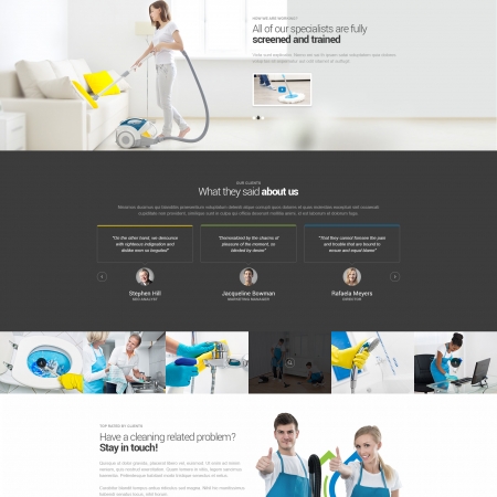 EcoClean – Cleaning Company HTML Template