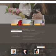 Phoenix – Funeral Service, Funeral Home & Cemetery HTML Template