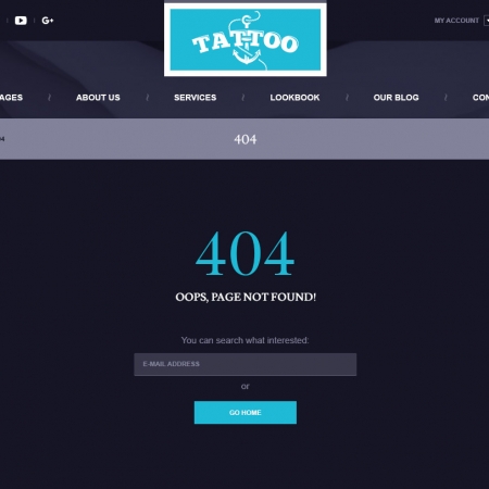 Ink Arts – Tattoo Salon HTML Template