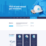 OilDrop – Oil and Gas Industrial HTML Template