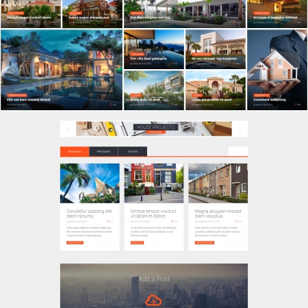 Archblog – Architecture Portfolio and Blog HTML Template