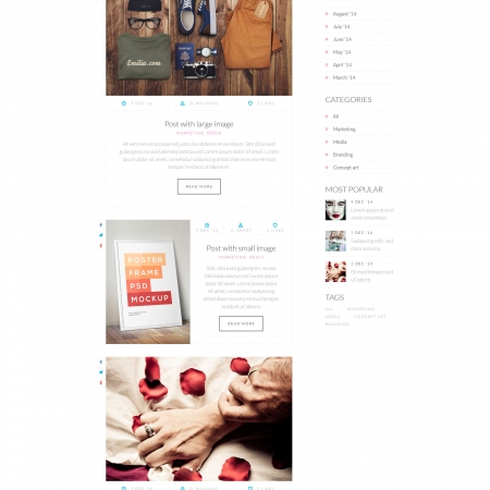 Inventive – Creative Single & Multipage Template