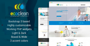 EcoClean – Cleaning Company HTML Template