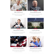 Political Candidate – Politician HTML template
