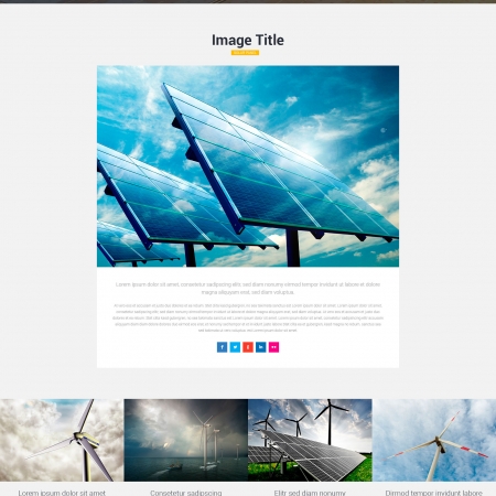 Solar – Renewable Energy Sinlge&Multipage HTML Template