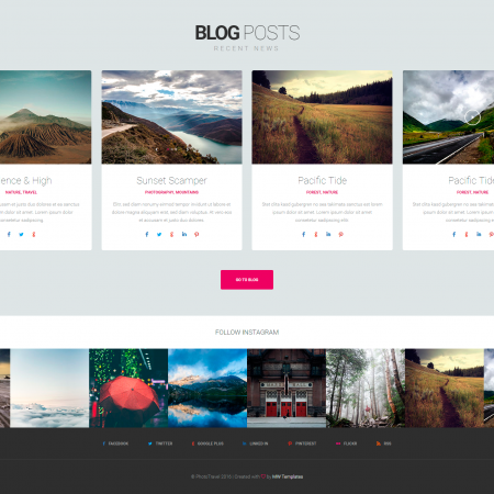 PhotoTravel – Premium Photo HTML5 Template