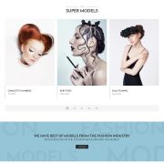 Look – Fashion and Model Portfolio WordPress Theme