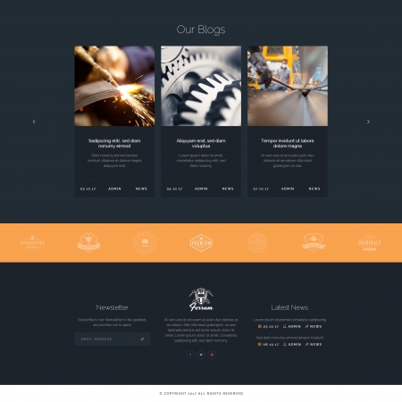 Ferrum - Welding And Industrial HTML Template
